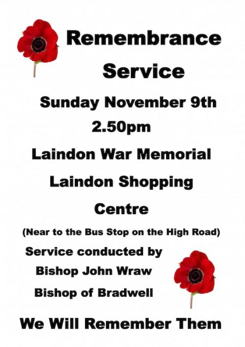 Remembrance Service | The War Years | Laindon & District Community Archive